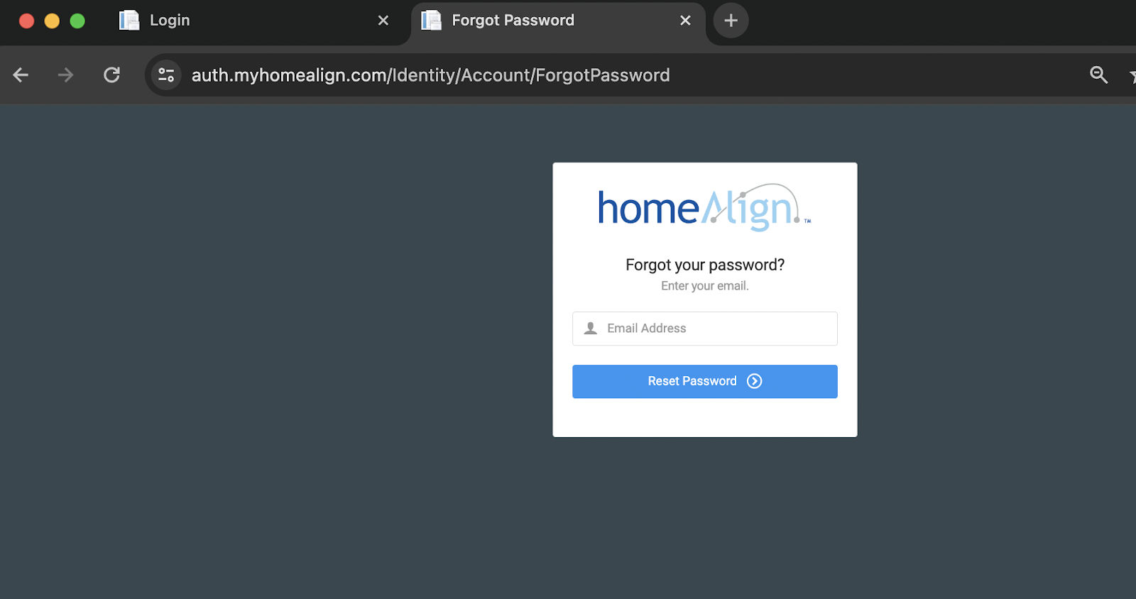 homeAlign Admin Portal Login Instructions – The Helper Bees